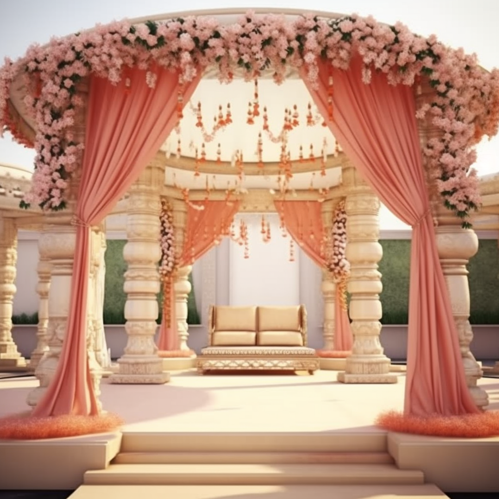 The Guide to Selecting the Ideal Floral Mandap - Ohio Wedding